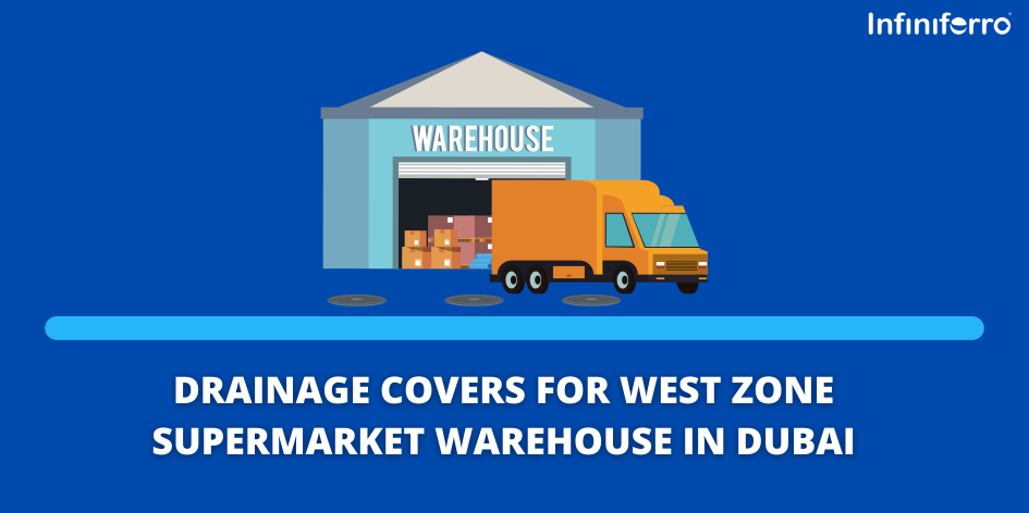 Drainage Covers for West Zone Supermarket Warehouse in Dubai - Infiniferro